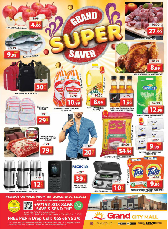 Grand Super Saver - Grand City Mall from Grand Hypermarket until 19th ...