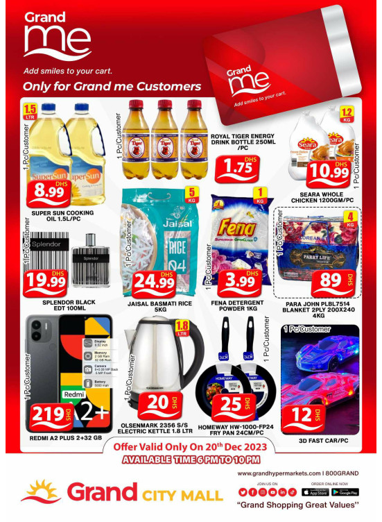 Grand Deals - Grand City Mall from Grand Hypermarket until 20th ...
