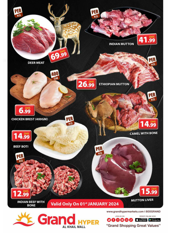 Meat Monday - Grand Hyper Al Khail Mall from Grand Hypermarket until ...