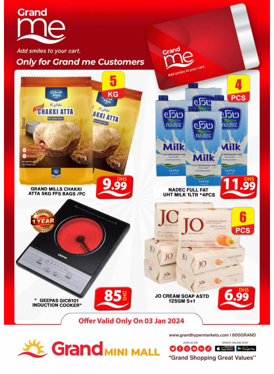 Grand Deals - Grand Mini Mall from Grand Hypermarket until 3rd January - Grand Hypermarket UAE ...