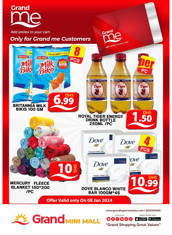 Grand Deals - Grand Mini Mall from Grand Hypermarket until 8th January ...