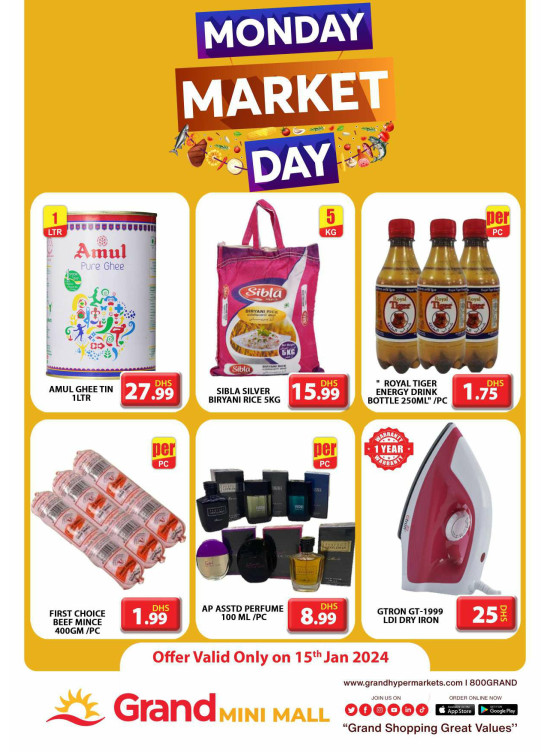 Pick of The Day - Grand Mini Mall from Grand Hypermarket until 15th ...