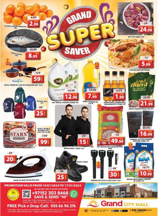 Grand Super Saver - Grand City Mall from Grand Hypermarket until 17th ...