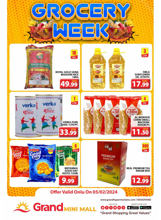 Grocery Week - Grand Mini Mall from Grand Hypermarket until 5th ...
