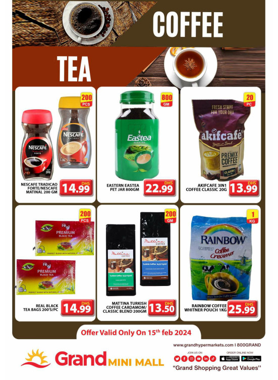 Tea & Coffee Fest - Grand Mini Mall from Grand Hypermarket until 15th ...