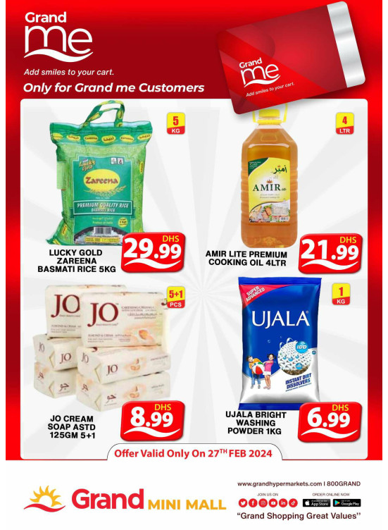 Grand Deals - Grand Mini Mall from Grand Hypermarket until 27th ...