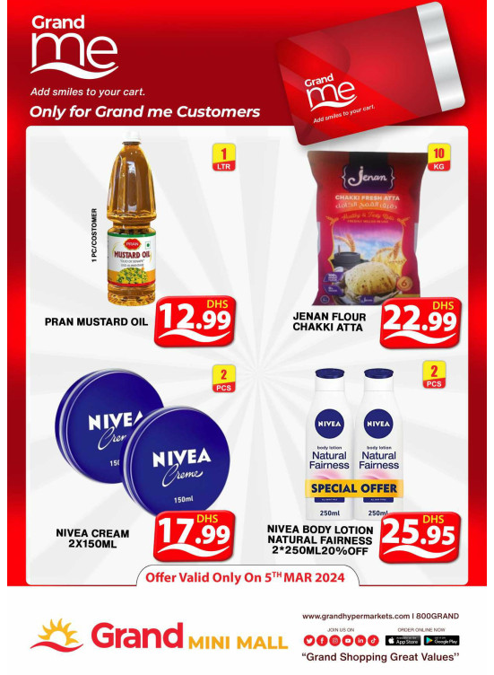 Grand Deals - Grand Mini Mall from Grand Hypermarket until 5th March - Grand Hypermarket UAE ...