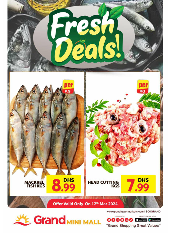 Fresh Deals - Grand Mini Mall from Grand Hypermarket until 11th March ...