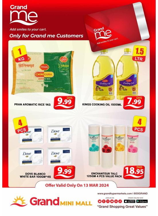 Grand Deals - Grand Mini Mall from Grand Hypermarket until 13th March - Grand Hypermarket UAE ...