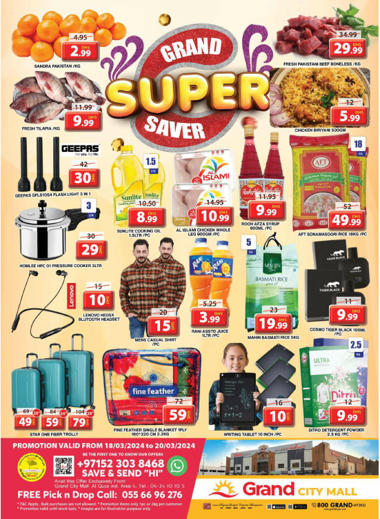 Grand Super Saver - Grand City Mall from Grand Hypermarket until 20th ...