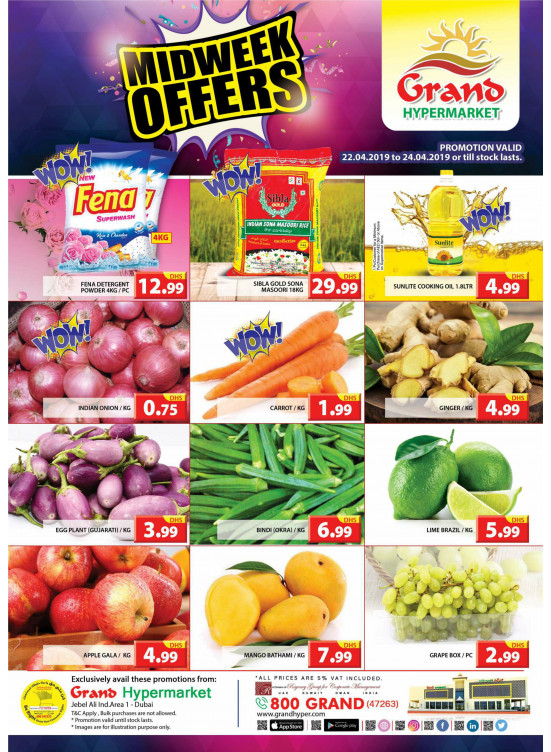 Midweek Offers - Grand Hypermarket Jebel Ali from Grand Hypermarket ...