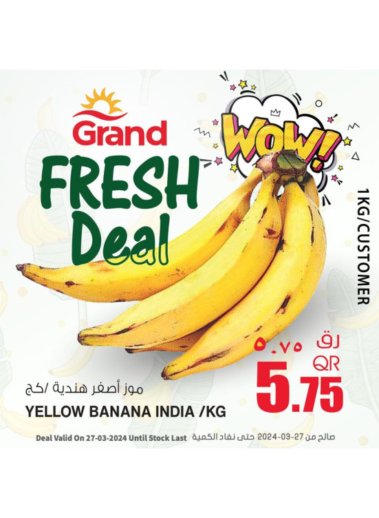 Fresh Deal from Grand Hypermarket until 27th March - Grand Hypermarket ...