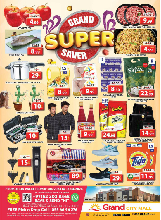 Grand Super Saver - Grand City Mall from Grand Hypermarket until 3rd ...