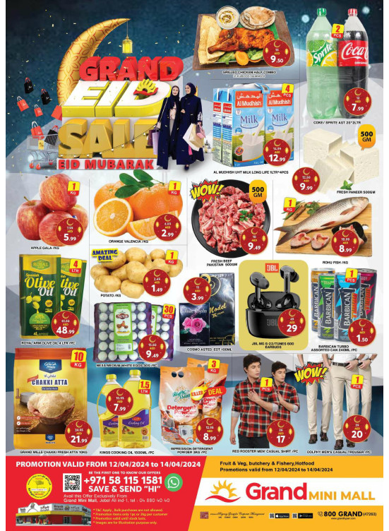 Weekend Deals - Grand Mini Mall from Grand Hypermarket until 14th April ...