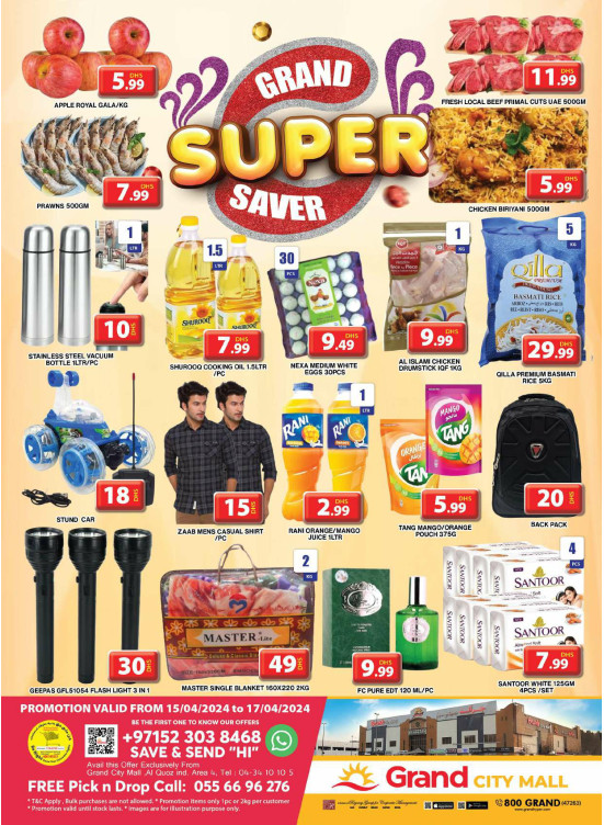 Grand Super Saver - Grand City Mall from Grand Hypermarket until 17th ...
