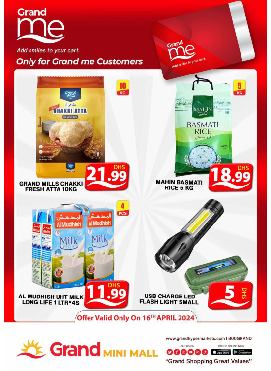 Grand Deals - Grand Mini Mall from Grand Hypermarket until 16th April - Grand Hypermarket UAE ...