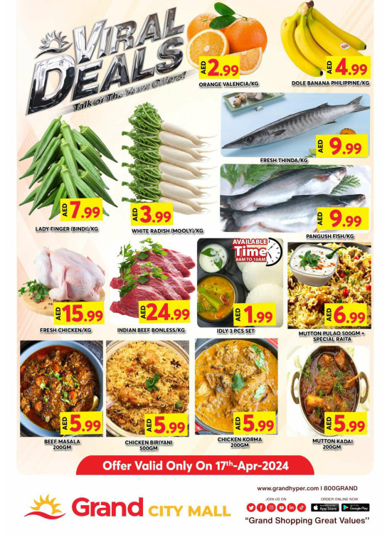 Big Deals - Grand City Mall from Grand Hypermarket until 17th April ...