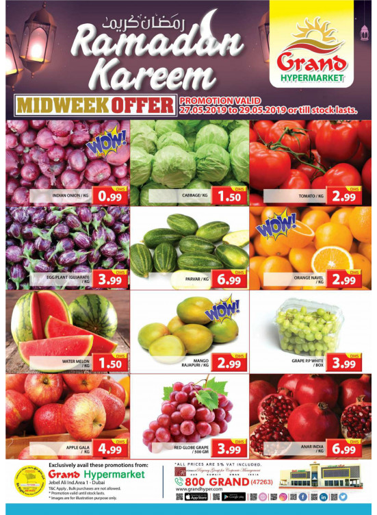 Midweek Offers - Grand Hypermarket Jebel Ali from Grand Hypermarket ...