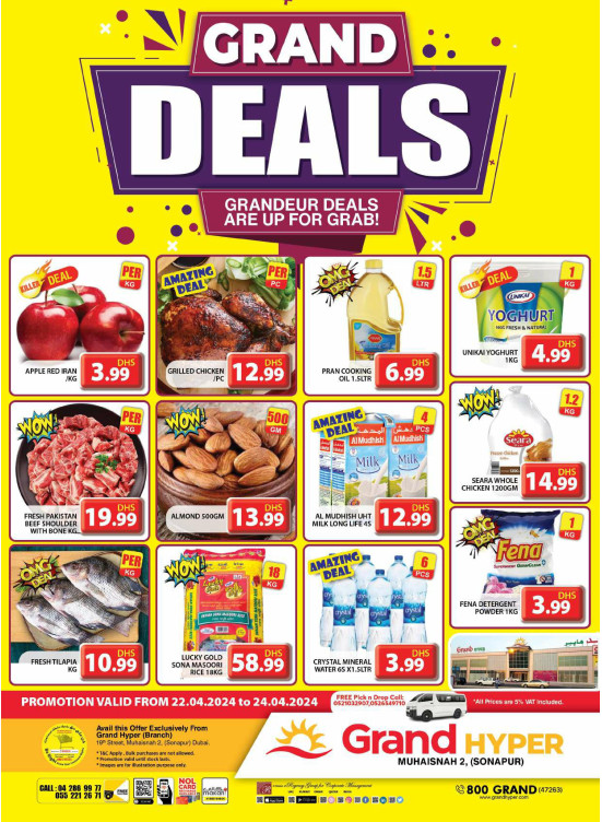 Grand Deals - Grand Hyper Muhaisnah from Grand Hypermarket until 24th ...