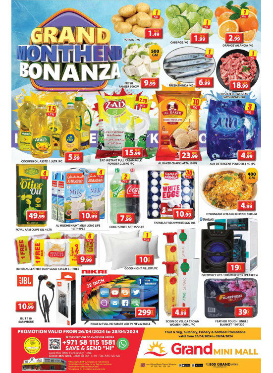 Weekend Deals - Grand Mini Mall from Grand Hypermarket until 28th April ...