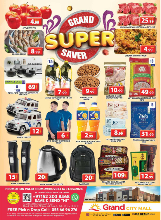 Grand Super Saver - Grand City Mall from Grand Hypermarket until 1st ...