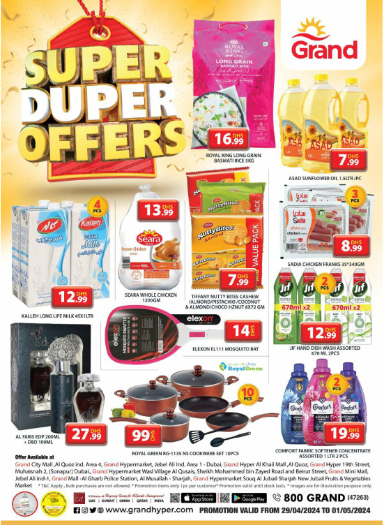 Super Offers from Grand Hypermarket until 1st May - Grand Hypermarket ...