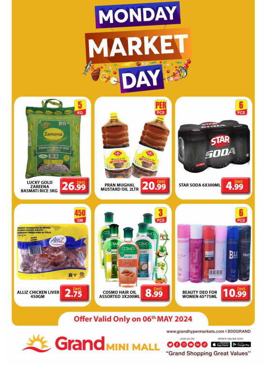 Pick of The Day - Grand Mini Mall from Grand Hypermarket until 6th May ...