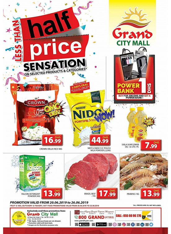 Less Than Half Price - Grand City Mall from Grand Hypermarket until ...