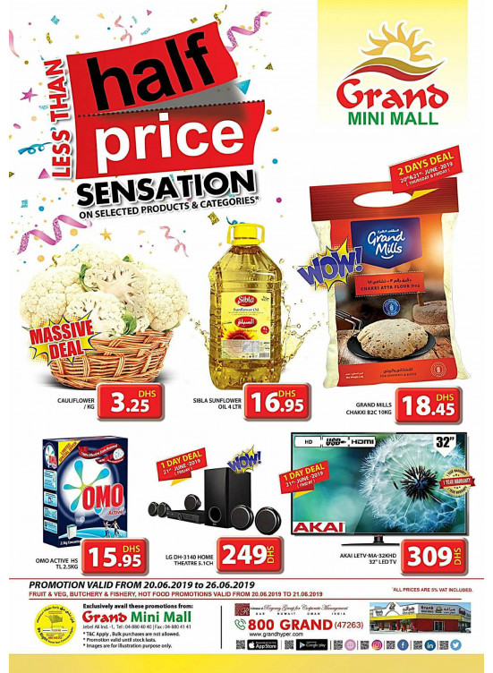Less Than Half Price - Grand Mini Mall from Grand Hypermarket until ...