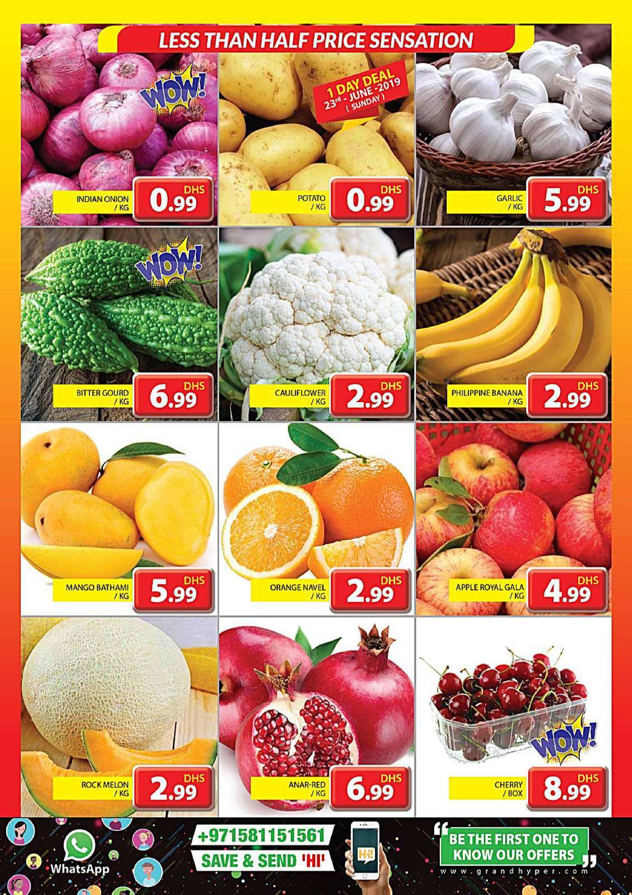 Less Than Half Price - Grand Hyper Muhaisnah from Grand Hypermarket ...