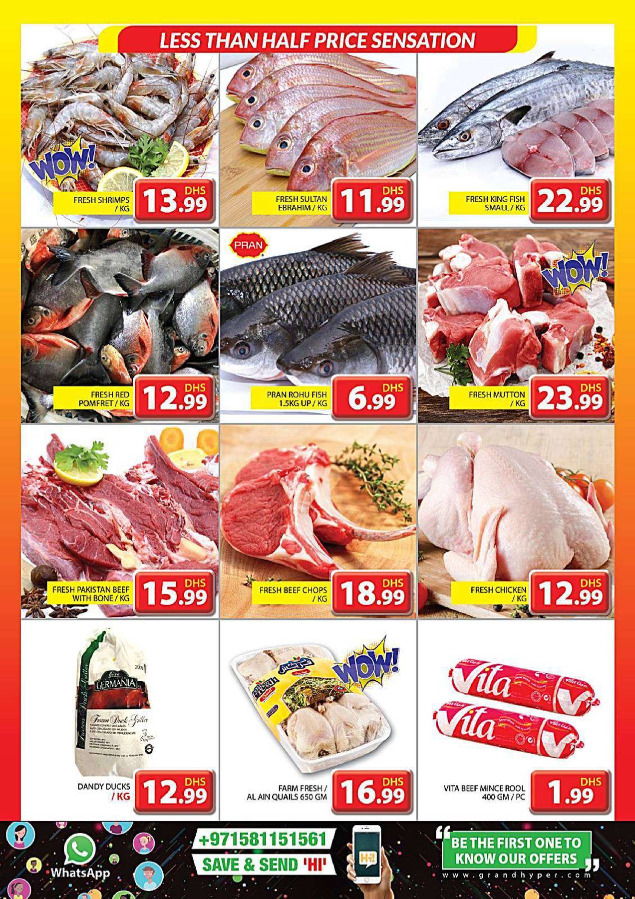 Less Than Half Price - Grand Hyper Muhaisnah from Grand Hypermarket ...