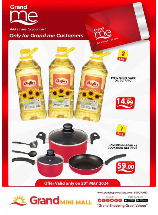 Grand Me Deals - Grand Mini Mall from Grand Hypermarket until 20th May - Grand Hypermarket UAE ...