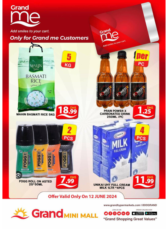 Grand Me Deals - Grand Mini Mall from Grand Hypermarket until 12th June - Grand Hypermarket UAE ...