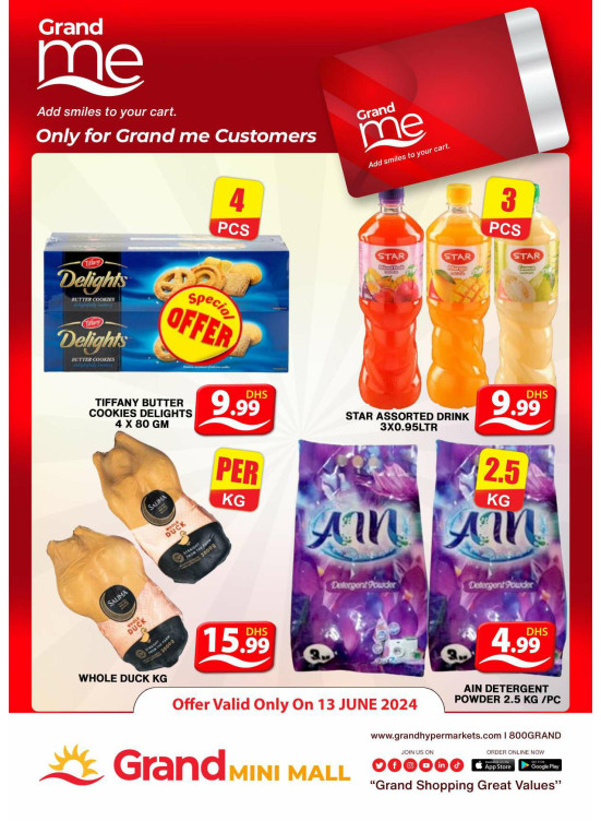 Grand Me Deals - Grand Mini Mall from Grand Hypermarket until 13th June - Grand Hypermarket UAE ...