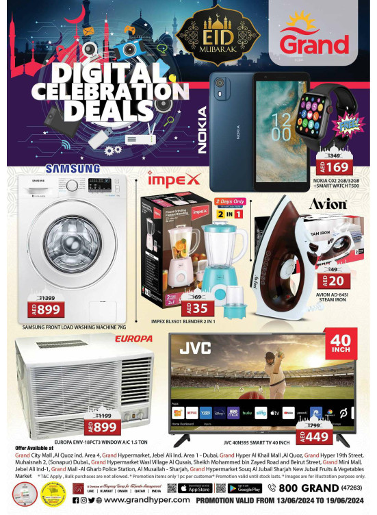 Digital Deals from Grand Hypermarket until 19th June - Grand ...