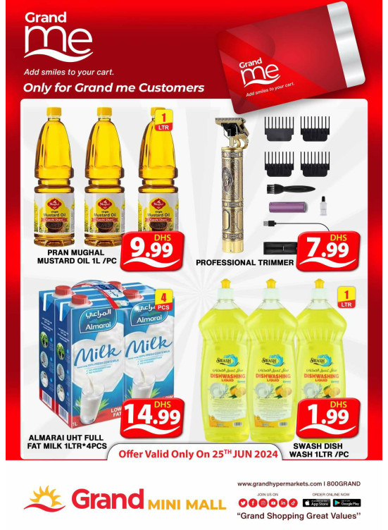 Grand Me Deals - Grand Mini Mall from Grand Hypermarket until 25th June - Grand Hypermarket UAE ...