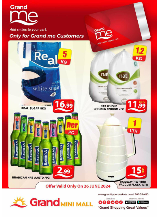 Grand Me Deals - Grand Mini Mall from Grand Hypermarket until 26th June - Grand Hypermarket UAE ...