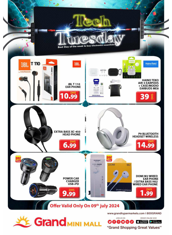 Tech Tuesday - Grand Mini Mall from Grand Hypermarket until 9th July ...