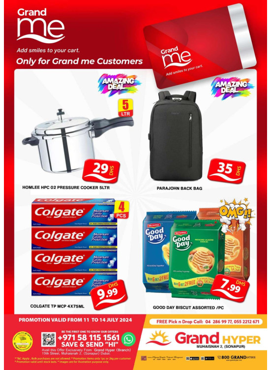Grand Me Deals - Grand Hyper Muhaisnah from Grand Hypermarket until ...