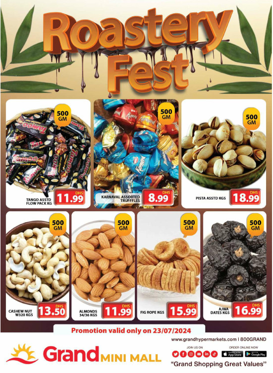 Roastery Fest - Grand Mini Mall from Grand Hypermarket until 23rd July - Grand Hypermarket UAE ...