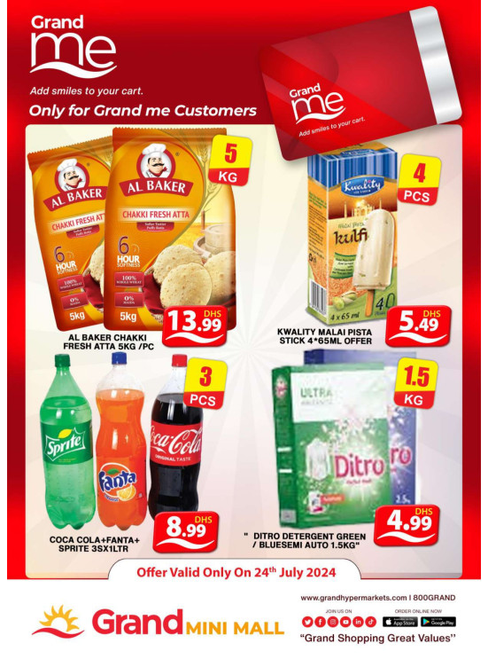 Grand Me Deals - Grand Mini Mall from Grand Hypermarket until 24th July - Grand Hypermarket UAE ...