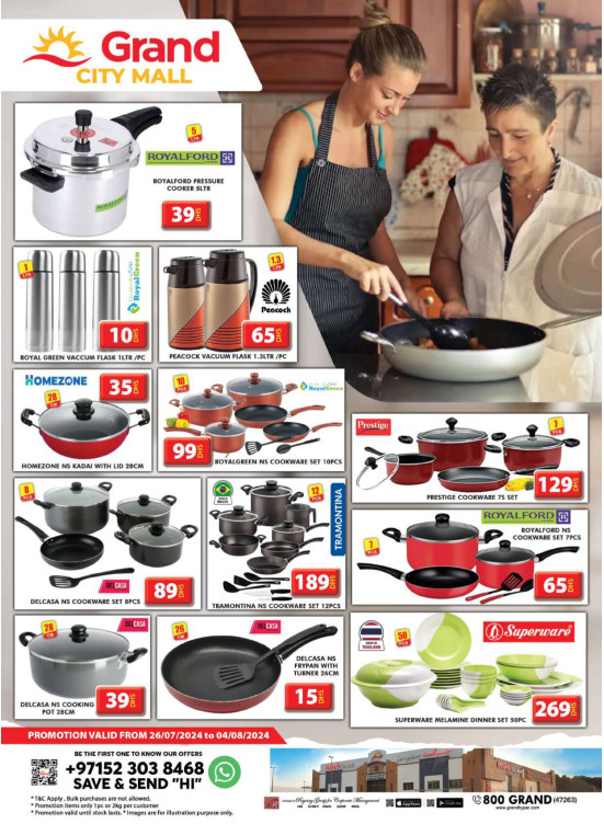 Big Deals - Grand City Mall from Grand Hypermarket until 4th August ...