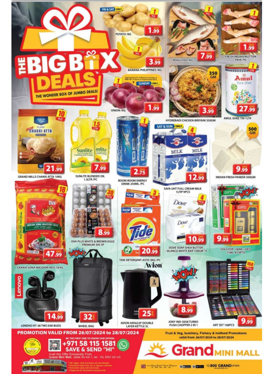 Weekend Deals - Grand Mini Mall from Grand Hypermarket until 28th July ...