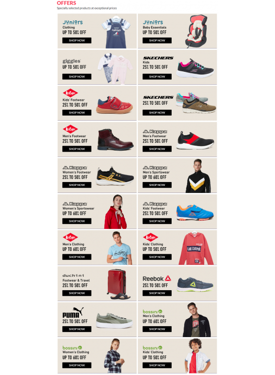 Exceptional Prices from Centrepoint until 26th March - Centrepoint UAE ...