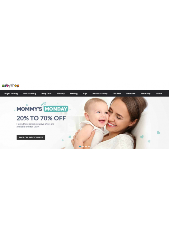 Mommy's Monday from Babyshop until 1st April - Babyshop UAE Offers ...