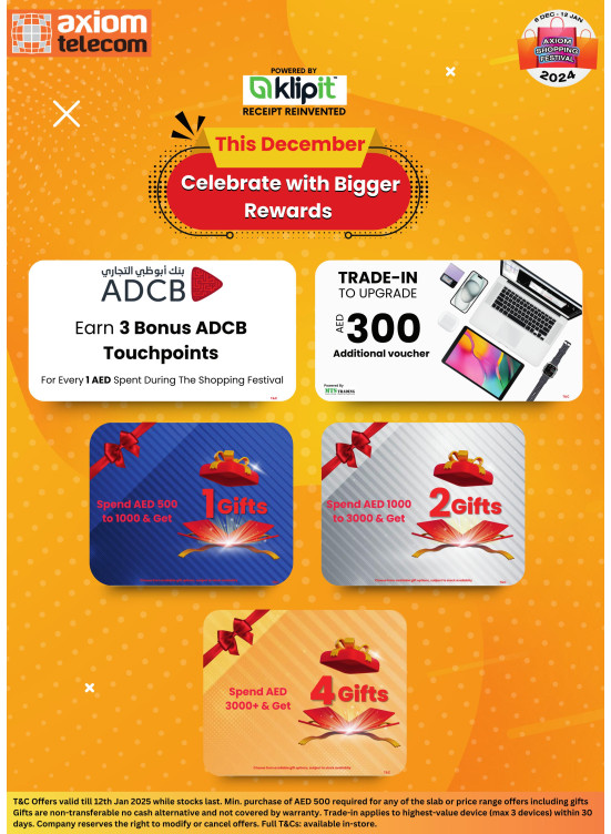 December Offers from Axiom Telecom until 12th January - Axiom Telecom ...