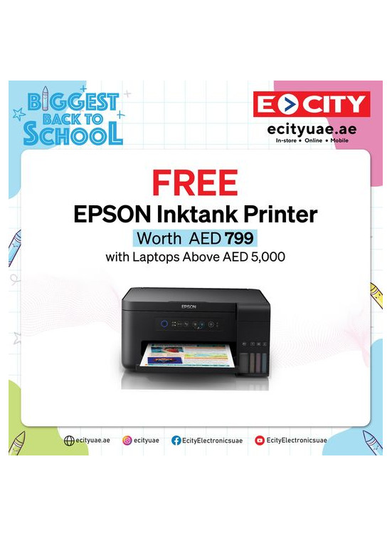 Sales On Printers from ECity until 25th August - ECity UAE Offers ...