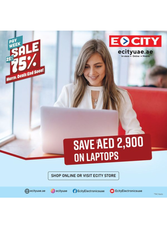 Week Offers from ECity until 3rd October - ECity UAE Offers & Promotions
