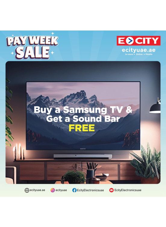 Week Sales On Samsung TV from ECity until 31st July - ECity UAE Offers ...