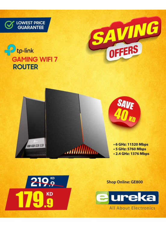 Saving Offers on Router from Eureka Electronics until 15th May - Eureka ...